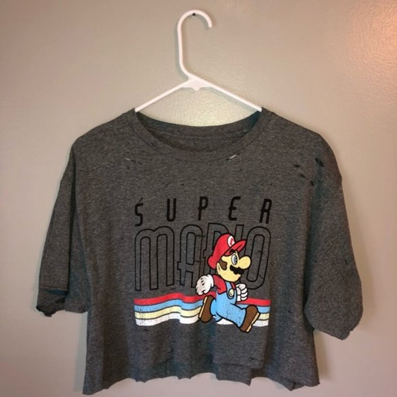 Tops | Super Mario Bros Crop Top | Poshmark
